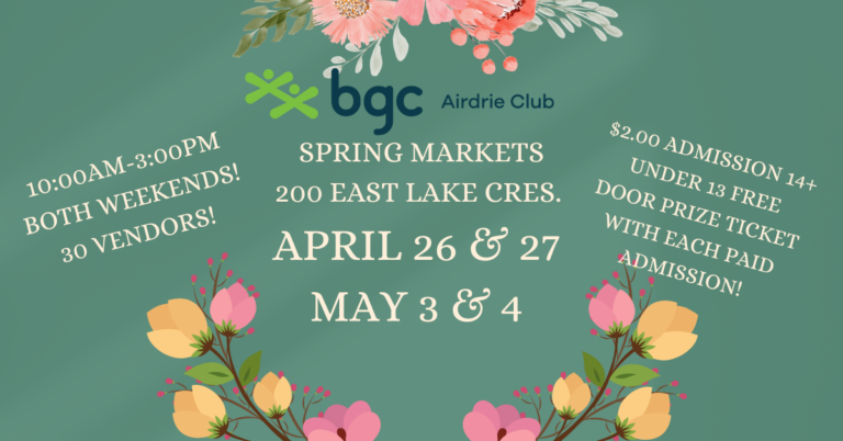 Spring Market - BGC Airdrie Club